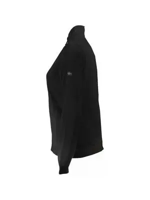 NORWEGIAN RAIN Logo-embroidered Zip-up Sweater