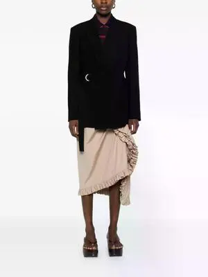 Loewe Anagram-embroidered Layered-cuff Blazer