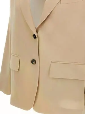 Alberto Biani Single-breasted Cady Blazer