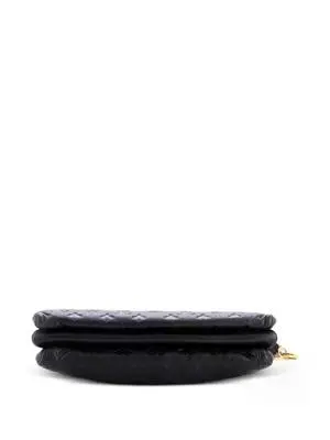LOUIS VUITTON Coussin Bag Monogram Embossed Lambskin Mm Crossbody Bag - Black