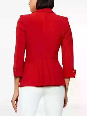 Elisabetta Franchi Double-breasted Peplum-hem Blazer