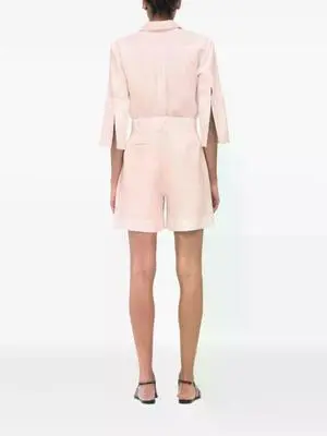 Another Tomorrow French Cuff Blouse