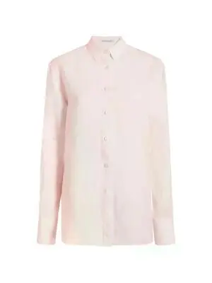 Another Tomorrow Classic Collar Shirts For Women