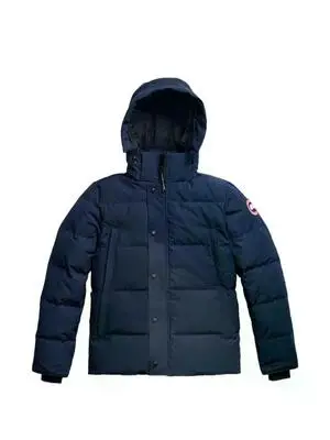 Canada Goose Wyndham Hooded Quilted Jacket - Blue