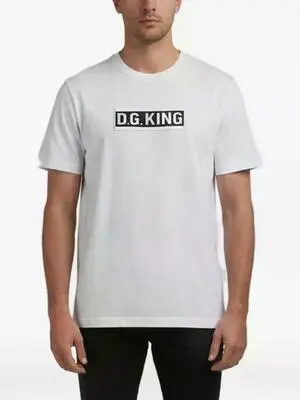 Dolce & Gabbana Dg King Appliqué T-shirt