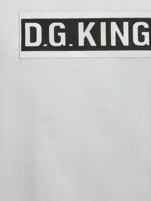 Dolce & Gabbana Dg King Appliqué T-shirt