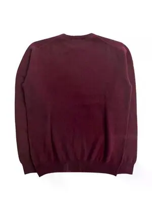 BALDININI Logo-plaque Crew-neck Sweater