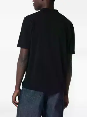 A.p.c. Logo-embroidered Short-sleeve Polo Shirt