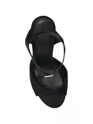 BLACK SUEDE STUDIO Geri Satin Sandals