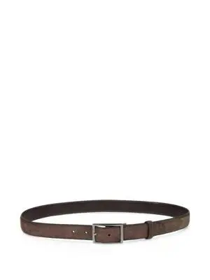DONDUP Suede Buckle-fastening Belt - Brown