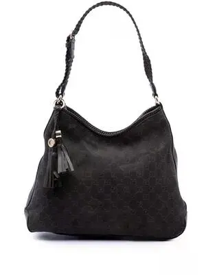 Gucci 2016-2026 Medium Gg Denim Marrakech Shoulder Bag