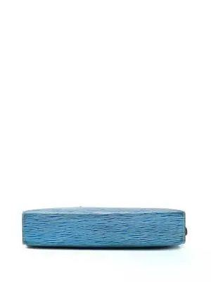 LOUIS VUITTON 2017 Epi Denim Toiletry Pouch 26 Clutch Bag