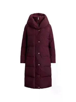 Ralph Lauren Quilted Pillow-collar Coat - Red