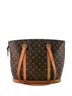 LOUIS VUITTON Babylone Handbag Monogram Canvas Tote Bag