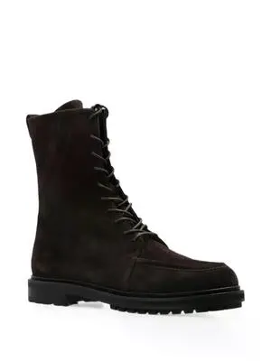 AeydĒ Tate Lace-up Ankle Boots - Brown