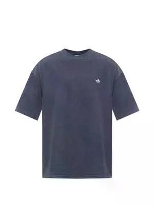 Adidas Logo-embroidered T-shirt
