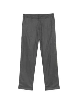 Etro Tailored Pressed-crease Trousers - Grey