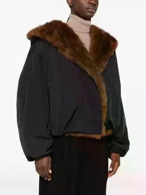 ELEH Faux-fur Jacket - Black