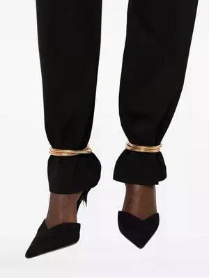 SIMONA CORSELLINI Anklet-detail Trousers