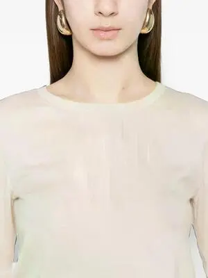 Soft Goat Round-neck Short-sleeve T-shirt