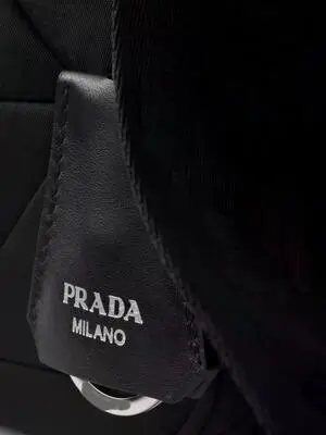 Prada Quilted Re-nylon Shoulder Bag - Black