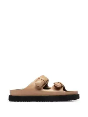 Officine Creative Chora Padded Leather Slides
