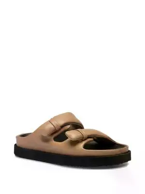 Officine Creative Chora Padded Leather Slides