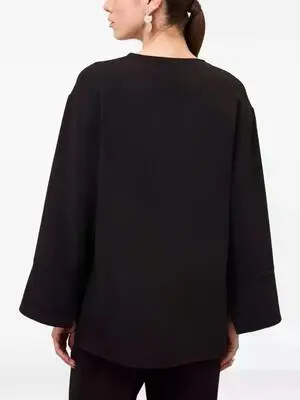 OTTOD'AME V-neck Long-sleeve Blouse