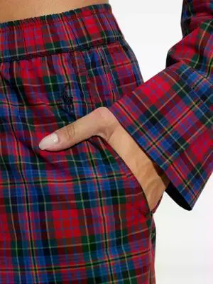 Polo Ralph Lauren Tartan Cotton Pajamas - Red