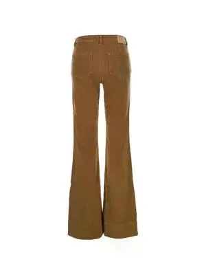 Ag Vicky Corduroy Flared Trousers - Brown