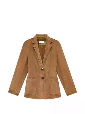Malìparmi Corduroy-velvet Patch-pocket Blazer