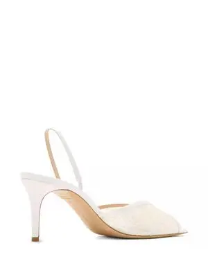 ANDREA WAZEN Katy Mesh Slingback Sandals