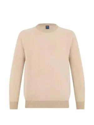 Fedeli Ribbed-knit Cashmere Sweater - Neutrals