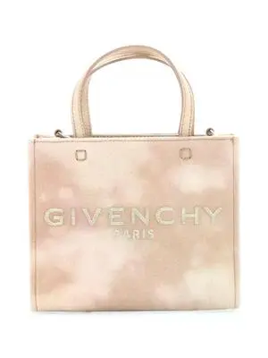 Givenchy G- Canvas Mini Tote Bag - Neutrals