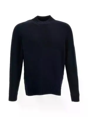 DRUMOHR Merino Wool Sweater - Blue
