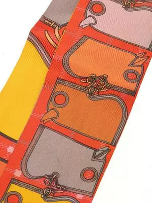 Hermès 2010-2018 Camails Silk Twilly Scarf Scarves