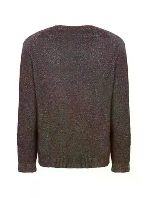 AMARANTO Marl-knit V-neck Cardigan