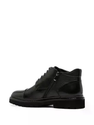 ALBERTO GOZZI Lace-up Leather Boots
