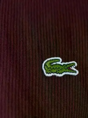 Lacoste Logo-patch Ribbed T-shirt