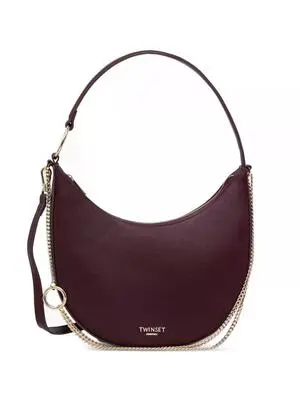 TWINSET Chain-embellished Shoulder Bag - Red