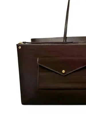 Tory Burch Perry Pebbled-leather Tote Bag