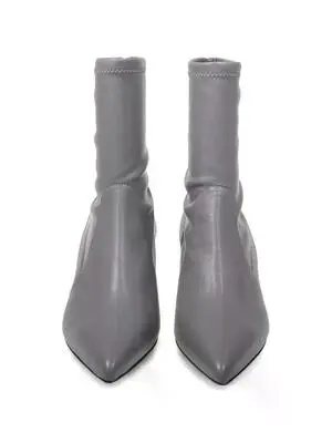 SERGIO LEVANTESI Pointed-toe Kitten-heel Ankle Boots