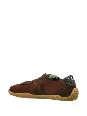 VEJA X Baserange Leather-trim Sneakers