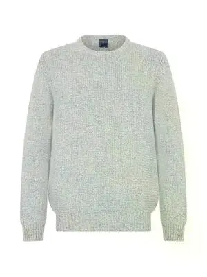 Fedeli Chunky-knit Crew-neck Sweater - Neutrals