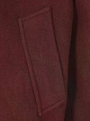 HED MAYNER Double-breasted Oversized Peacoat