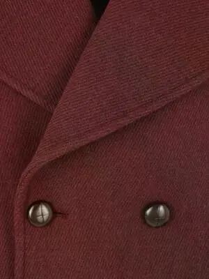 HED MAYNER Double-breasted Oversized Peacoat