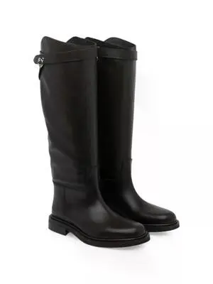 POEVE Buckle-detail Fibi Boots