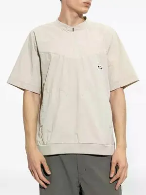 Oakley Logo-embroidered Performance T-shirt - Neutrals