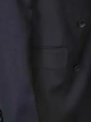 Tagliatore Double-breasted Peaked-lapel Jacket - Blue