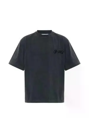 Off-White Logo-embroidered T-shirt